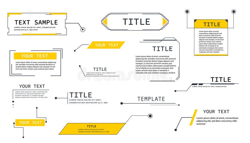 High Tech Text Box Stock Illustrations – 228 High Tech Text Box Stock ...