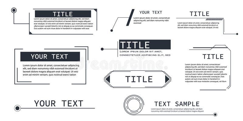 High Tech Text Box Stock Illustrations – 359 High Tech Text Box Stock ...