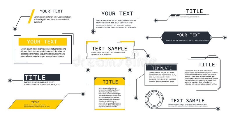 Call Out Title Bar Label Stock Illustrations – 304 Call Out Title Bar ...