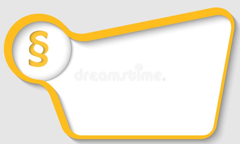 Text box with paragraph stock vector. Illustration of square - 35121110