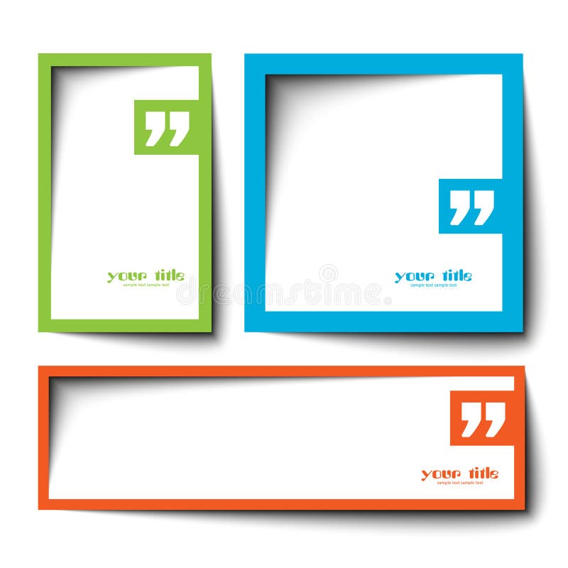 Text box design stock vector. Illustration of notice - 29177655