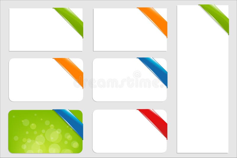 Presentation Template Empty Text Boxes Stock Illustrations – 526 ...