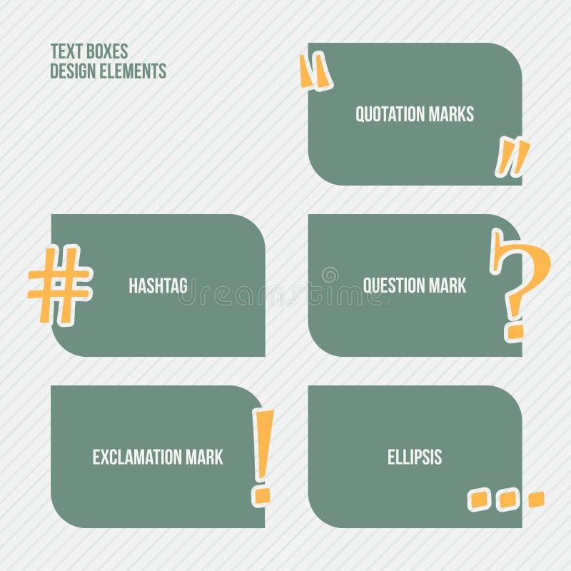 Abstract Text Boxes With Quotation Mark Stock Vector - Illustration of ... Abstract Text Boxes With Quotation Mark Stock Vector - Illustration of ...