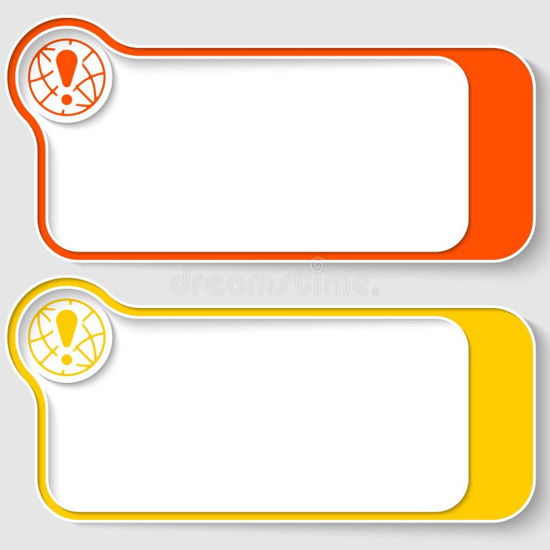 Text boxes stock illustration. Illustration of alert - 67693013