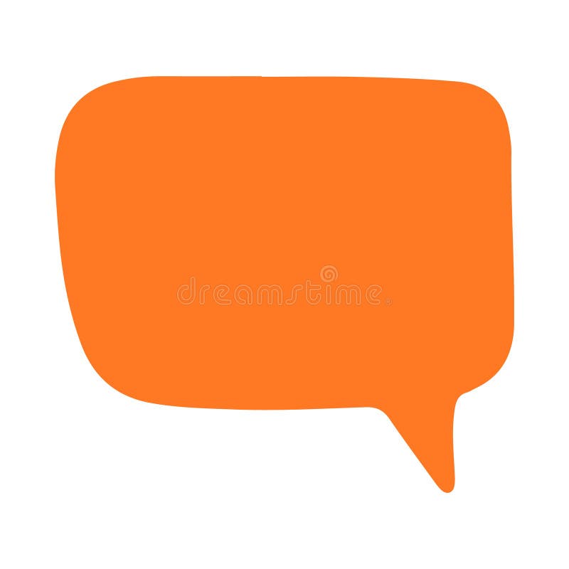 Text Bubble. Hand Drawn Vector Bubble Templates for Text Messages Stock ...