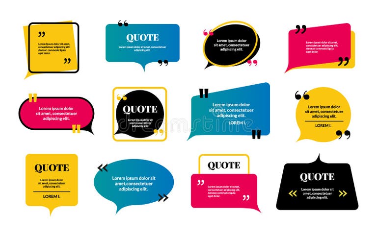 Citation Borders Stock Illustrations – 134 Citation Borders Stock ...