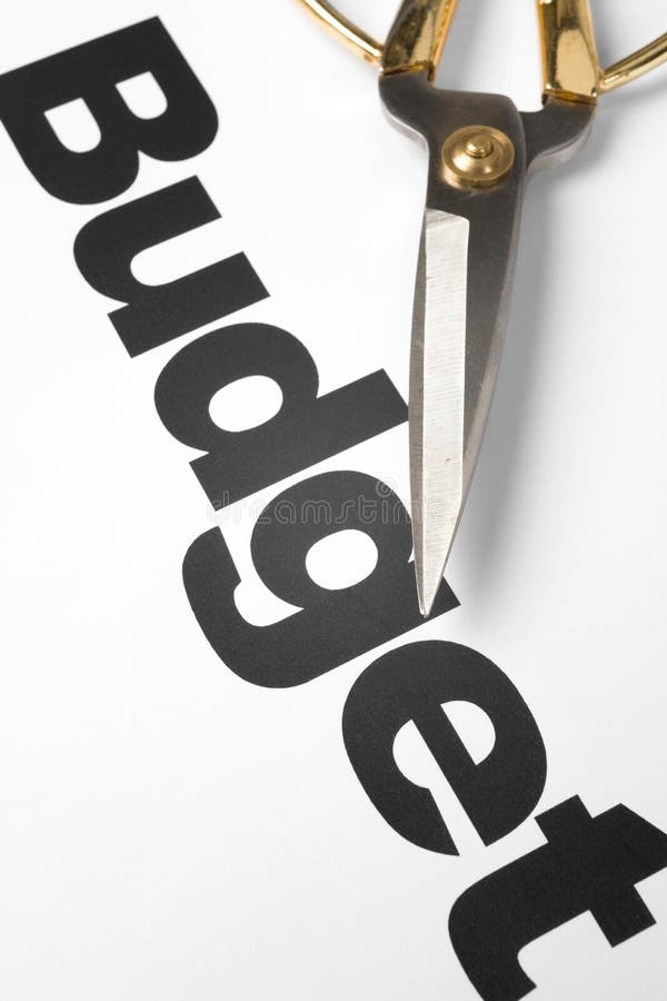 Budget Cut stock image. Image of cutting, balance, cost - 8799457