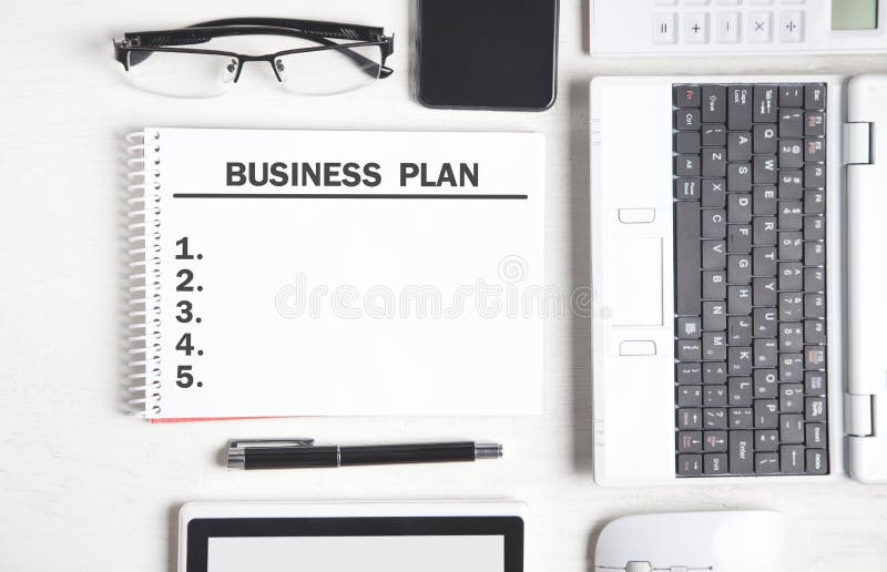 Business Plan Text with a Growing Arrows Stock Image - Image of growth ...