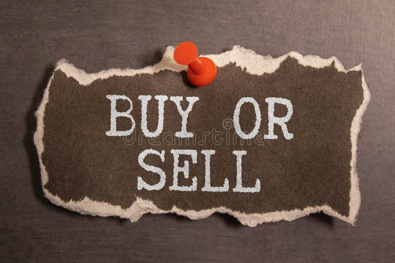 Text Buy-Sell Agreement on White Paper Stock Image - Image of security ...