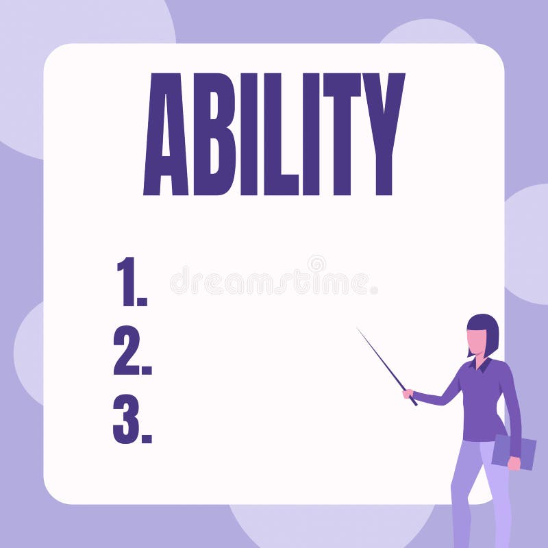 Text Caption Presenting Ability. Concept Meaning the Physical or Mental ... Text Caption Presenting Ability. Concept Meaning the Physical or Mental ...
