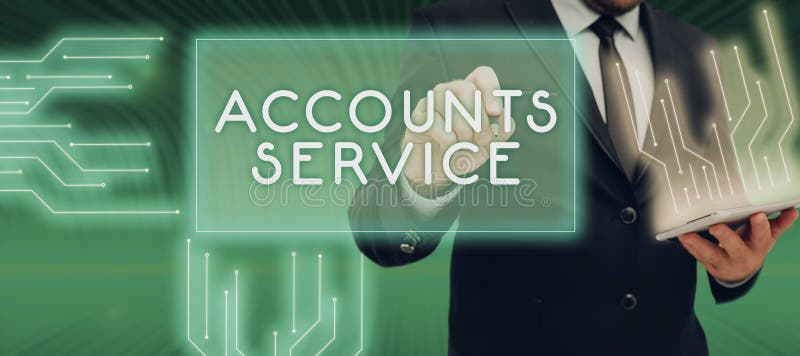 Text Caption Presenting Accounts Serviceaccessing List of User Profiles and Information Linked ...