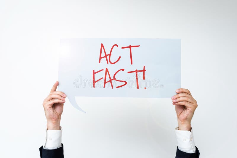 Text Caption Presenting Act Fast. Concept Meaning Voluntarily Move in ... Text Caption Presenting Act Fast. Concept Meaning Voluntarily Move in ...