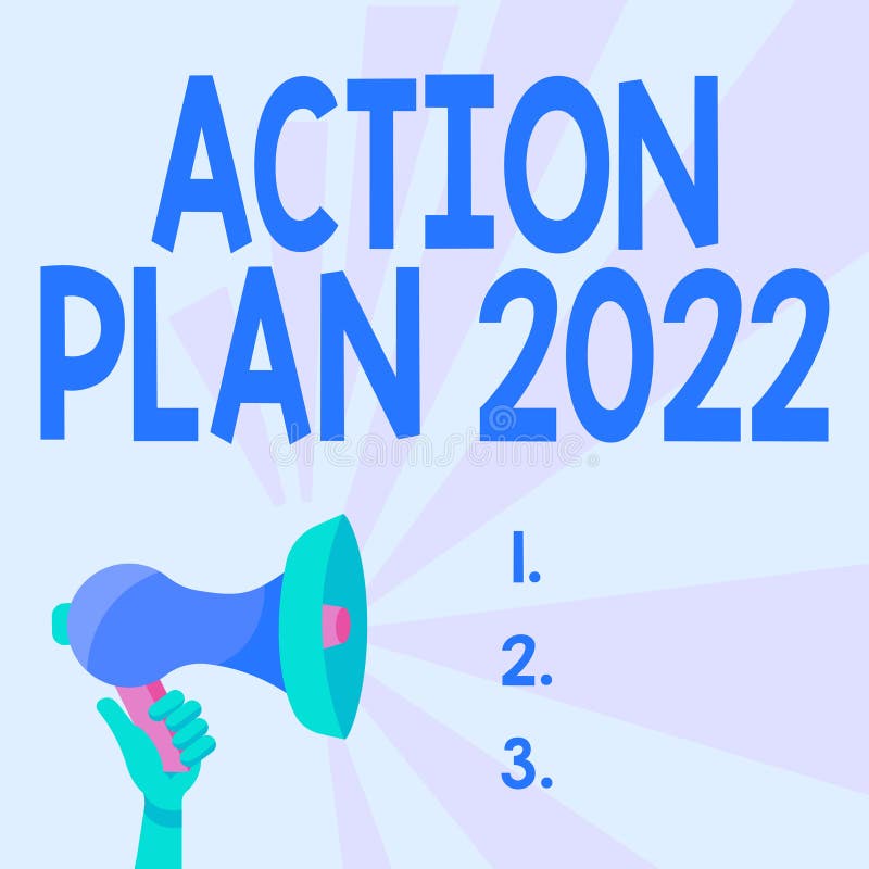 Text Caption Presenting Action Plan 2022. Conceptual Photo Proposed ... Text Caption Presenting Action Plan 2022. Conceptual Photo Proposed ...
