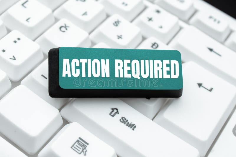 Text Caption Presenting Action Required. Word for Regard an Action from ... Text Caption Presenting Action Required. Word for Regard an Action from ...