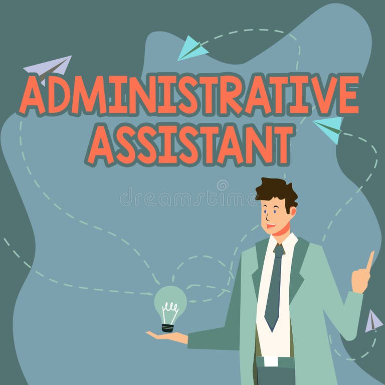 Text Caption Presenting Administrative Assistant. Business Idea ...