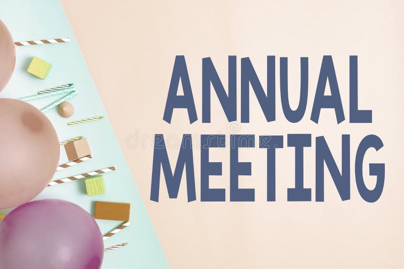 Text Caption Presenting Annual Meeting. Internet Concept a Meeting of ... Text Caption Presenting Annual Meeting. Internet Concept a Meeting of ...