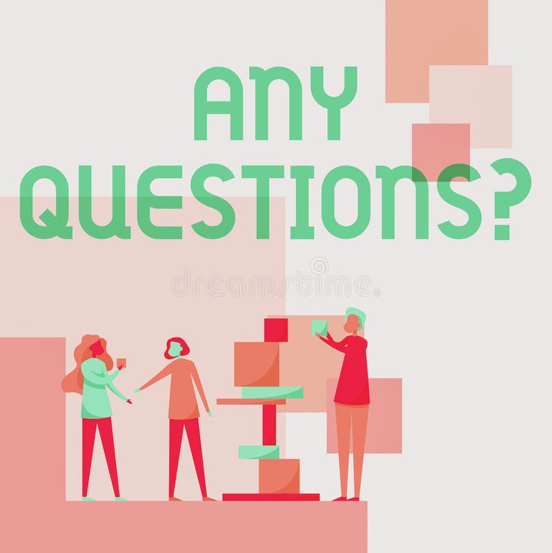 Text Caption Presenting Any Questions Question. Word Written on ... Text Caption Presenting Any Questions Question. Word Written on ...
