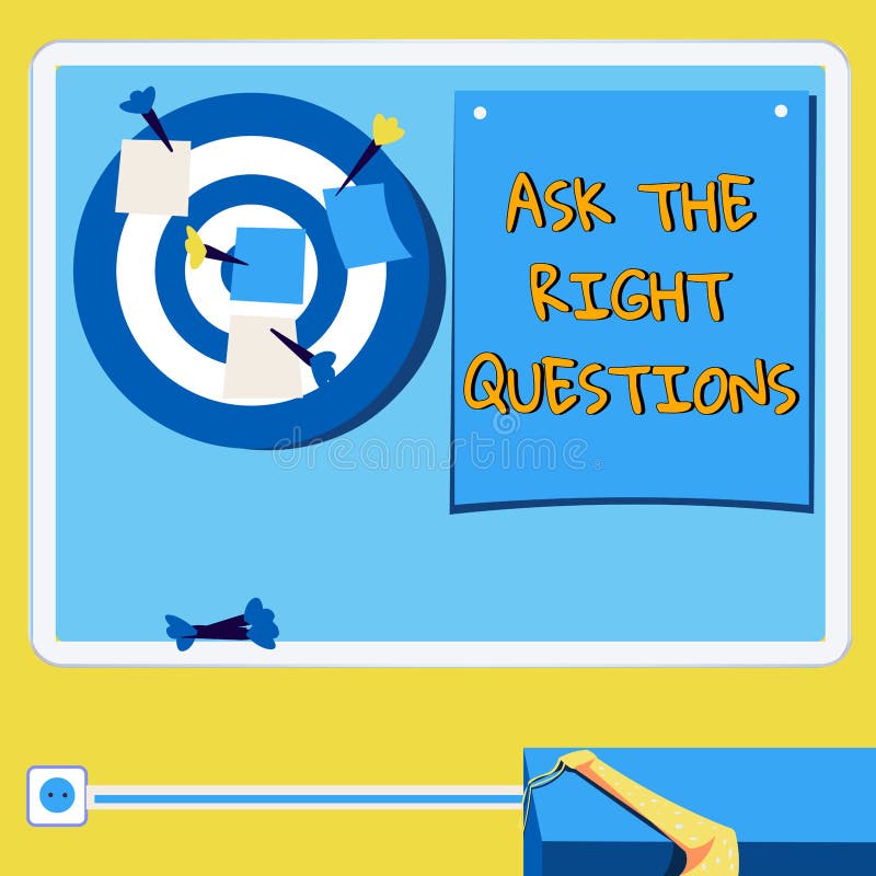 Text Caption Presenting Ask the Right Questions. Business Overview Look ...