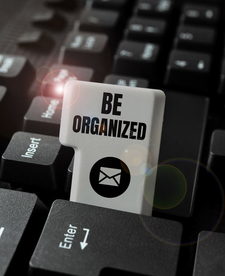 Text Caption Presenting Be Organized. Business Overview Being Able To ...