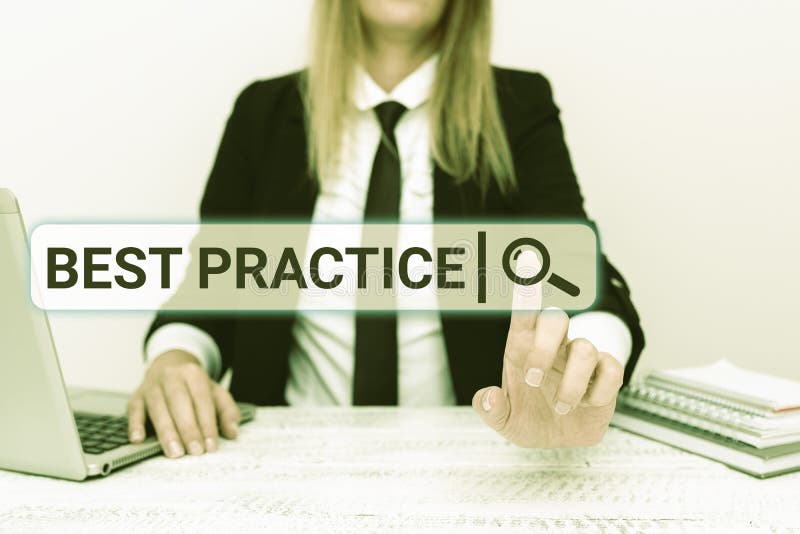 Conceptual Display Best Practice. Business Concept Method Systematic ...