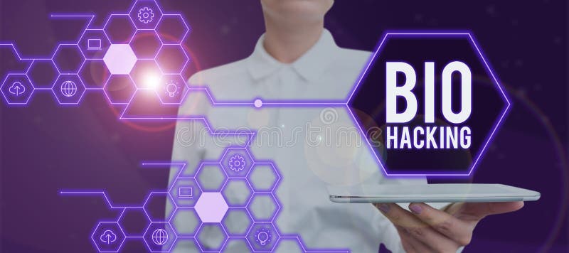 Text Caption Presenting Bio Hacking. Business Idea Exploiting Genetic ...