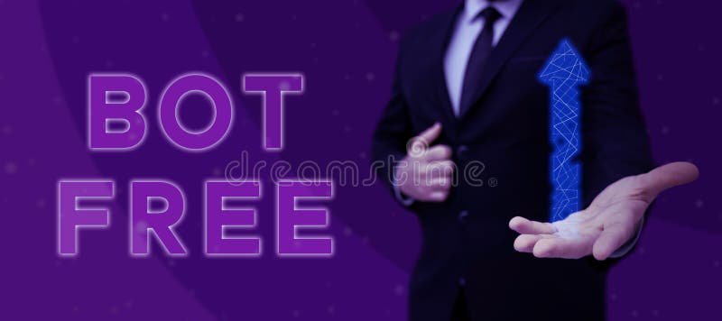 Text Caption Presenting Bot Free. Business Idea a Computer Program that Works Automatically ...