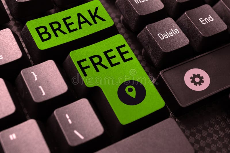 Conceptual Caption Break Free. Internet Concept Another Way of Saying ... Conceptual Caption Break Free. Internet Concept Another Way of Saying ...