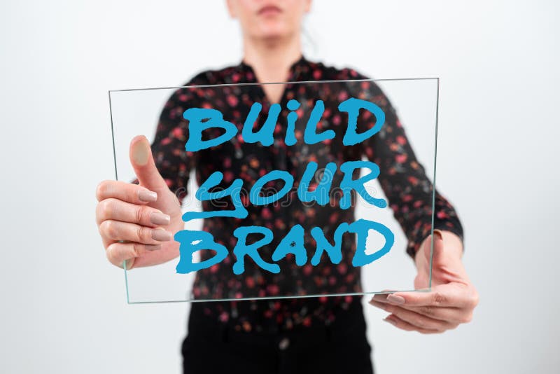 Text Caption Presenting Build Your Brand. Internet Concept Make a ... Text Caption Presenting Build Your Brand. Internet Concept Make a ...