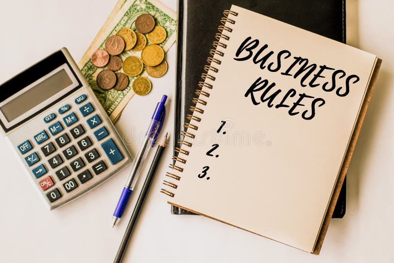 Text Caption Presenting Business Rules. Business Showcase the ... Text Caption Presenting Business Rules. Business Showcase the ...