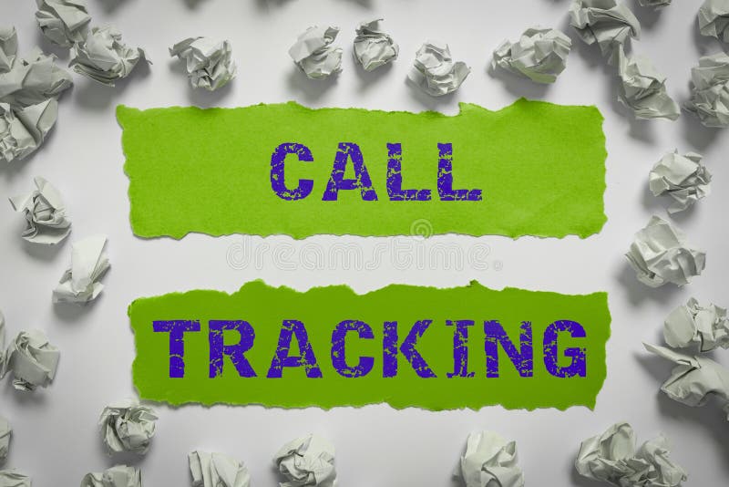 Conceptual Caption Call Tracking. Word for Organic Search Engine ...