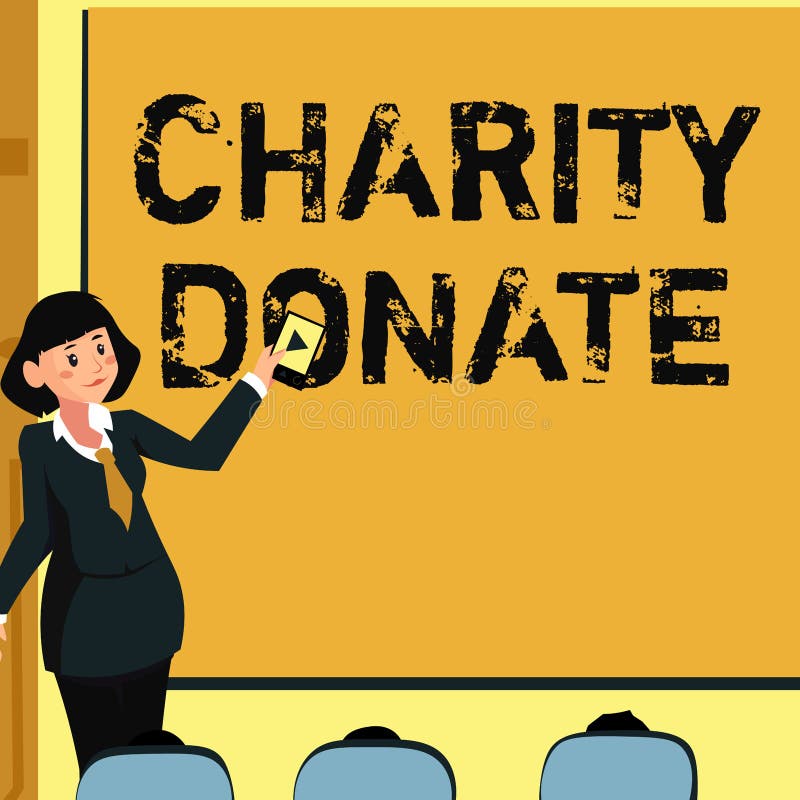 Text Caption Presenting Charity Donate. Business Showcase Gift Made by ... Text Caption Presenting Charity Donate. Business Showcase Gift Made by ...