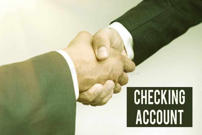 Text Caption Presenting Checking Account. Conceptual Photo Bank Account ... Text Caption Presenting Checking Account. Conceptual Photo Bank Account ...