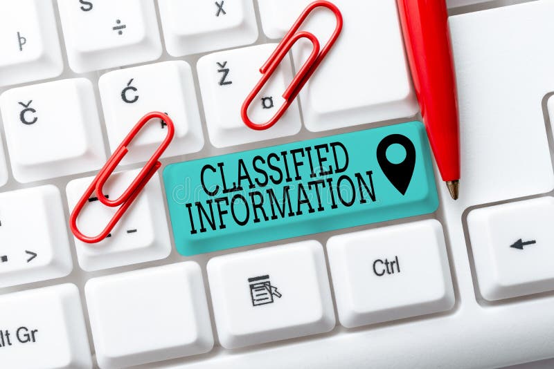 Text Caption Presenting Classified Information. Word for Sensitive Data ... Text Caption Presenting Classified Information. Word for Sensitive Data ...