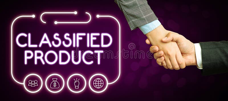 Text Caption Presenting Classified Product. Business Approach Sensitive ... Text Caption Presenting Classified Product. Business Approach Sensitive ...
