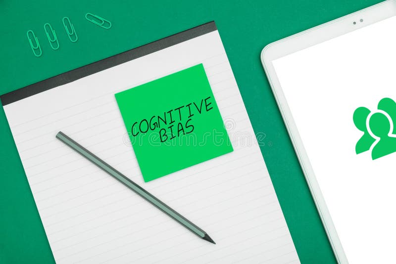 Hand Writing Sign Cognitive Bias. Concept Meaning Psychological ... Hand Writing Sign Cognitive Bias. Concept Meaning Psychological ...