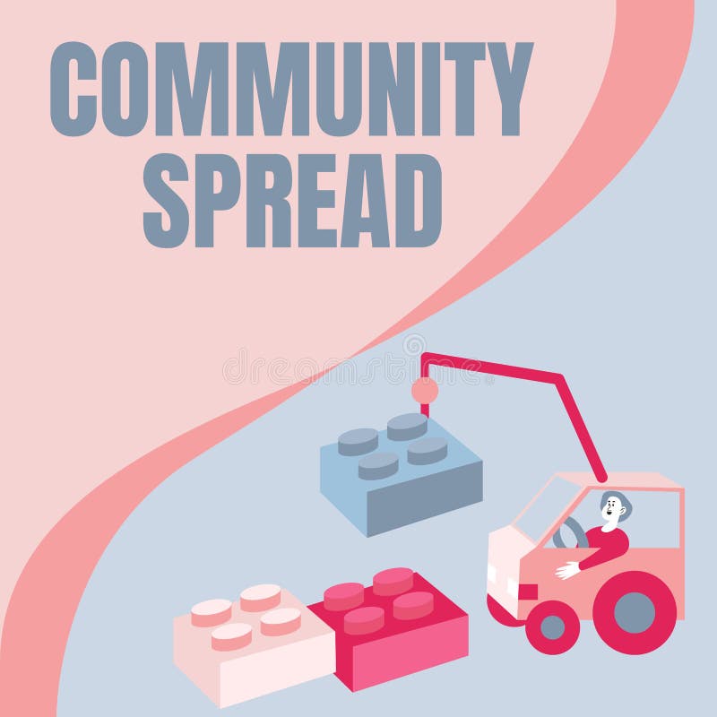 Text Caption Presenting Community Spread. Word for Dissemination of a ... Text Caption Presenting Community Spread. Word for Dissemination of a ...