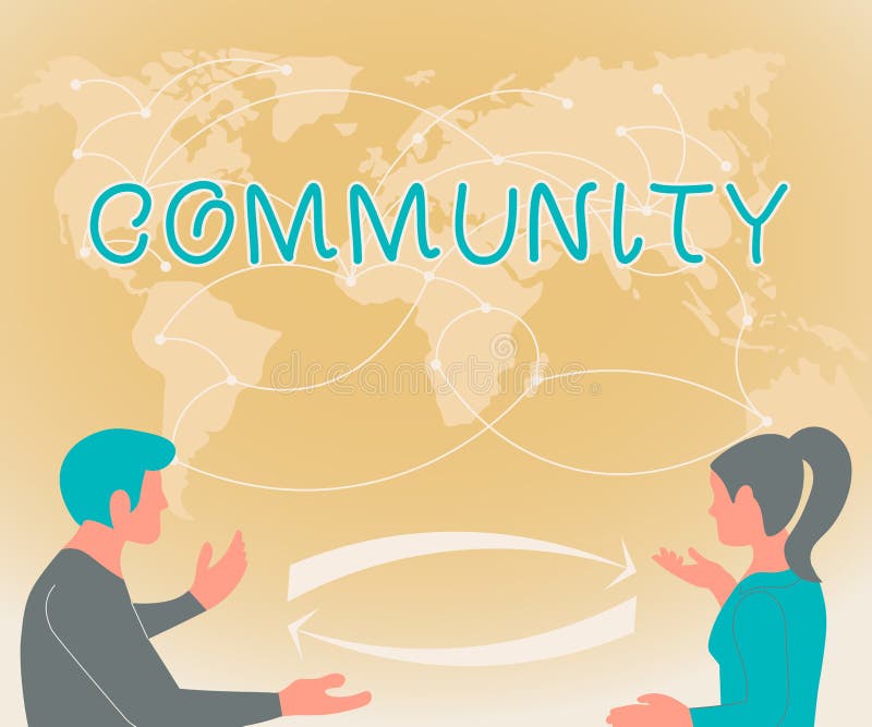 Sign Displaying Community. Conceptual Photo Group of Showing with a ... Sign Displaying Community. Conceptual Photo Group of Showing with a ...