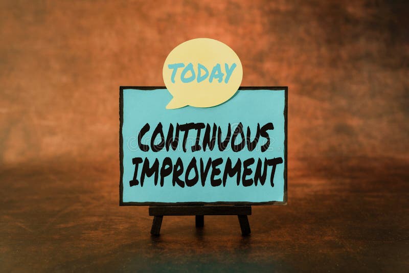 Writing Displaying Text Continuous Improvement. Word Written on Ongoing ... Writing Displaying Text Continuous Improvement. Word Written on Ongoing ...