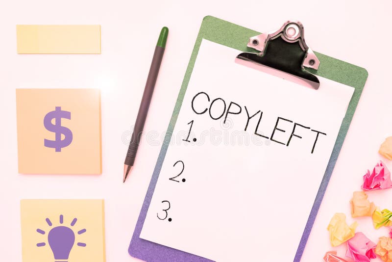 Text Caption Presenting Copyleft. Business Idea the Right To Freely Use ... Text Caption Presenting Copyleft. Business Idea the Right To Freely Use ...