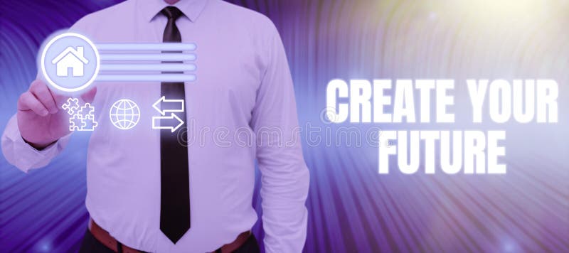 Conceptual Caption Create Your FutureSet Target and Career Goals Plan ... Conceptual Caption Create Your FutureSet Target and Career Goals Plan ...