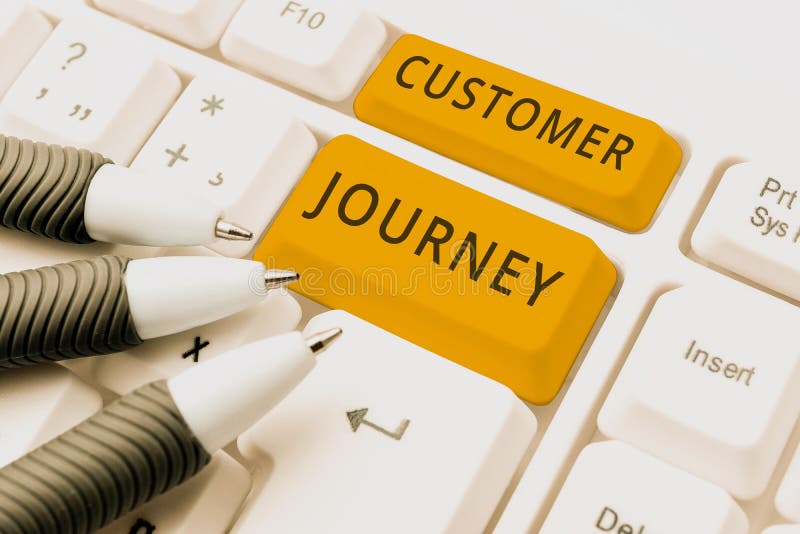 Text Caption Presenting Customer Journey. Conceptual Photo Complete ... Text Caption Presenting Customer Journey. Conceptual Photo Complete ...