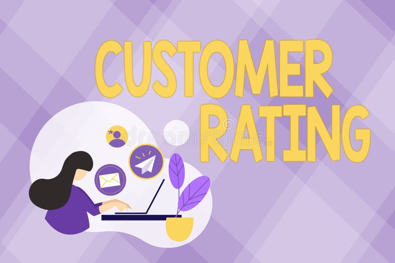 Hand Writing Sign Customer Rating. Business Concept Each Point of the ... Hand Writing Sign Customer Rating. Business Concept Each Point of the ...