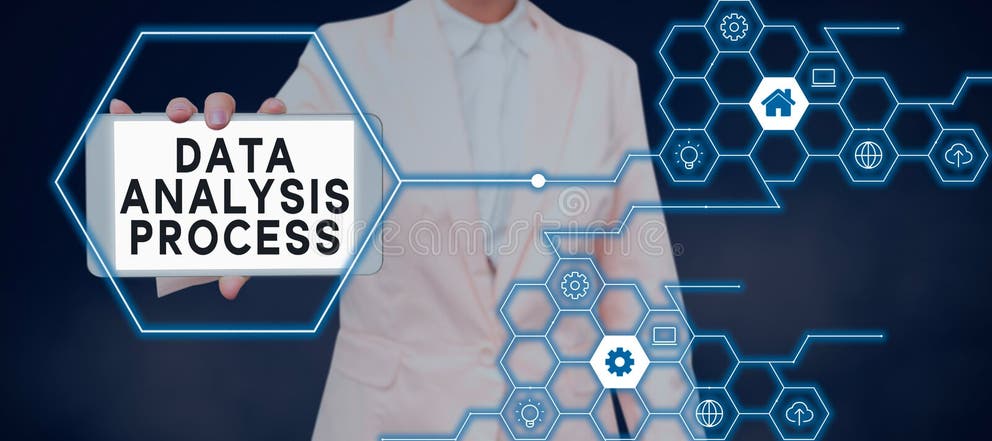 Text Caption Presenting Data Analysis Process. Business Approach the ...