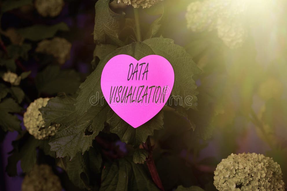 Text Caption Presenting Data Visualization. Business Approach ...