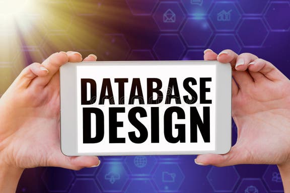 Conceptual Caption Database Design. Business Idea Organisation of Data ...