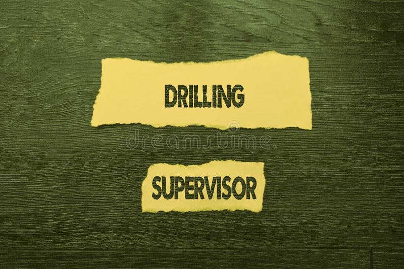 Text Caption Presenting Drilling Supervisor. Business Idea in Charge of ... Text Caption Presenting Drilling Supervisor. Business Idea in Charge of ...