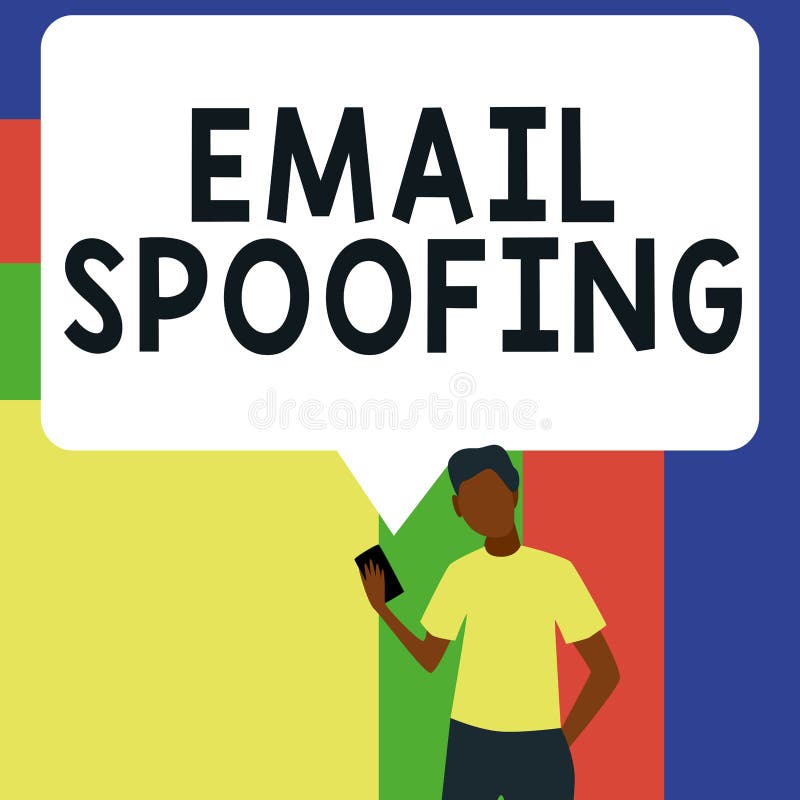 Text Caption Presenting Email Spoofing. Conceptual Photo Secure the ... Text Caption Presenting Email Spoofing. Conceptual Photo Secure the ...