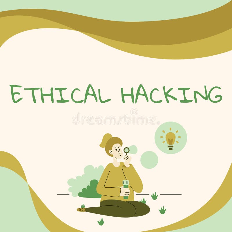 Text Caption Presenting Ethical Hacking. Internet Concept Act of ... Text Caption Presenting Ethical Hacking. Internet Concept Act of ...