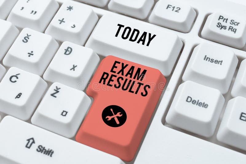 Text Sign Showing Exam Results. Business Approach an Outcome of a ... Text Sign Showing Exam Results. Business Approach an Outcome of a ...
