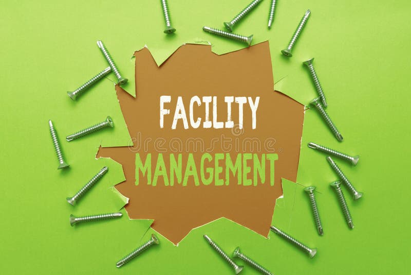 Text Caption Presenting Facility Management. Word Written on ...